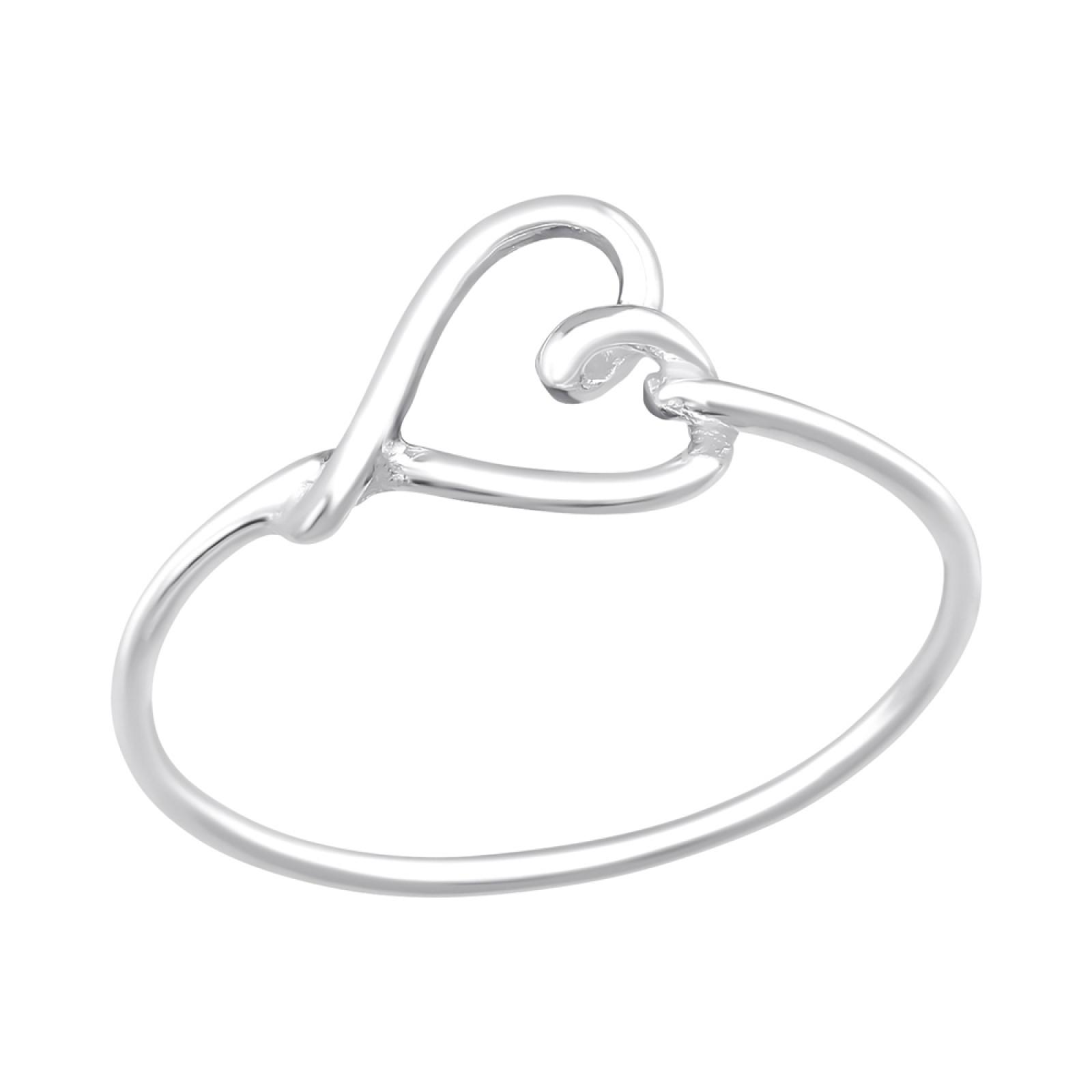 Inel din argint model inima DiAmanti DIA20770